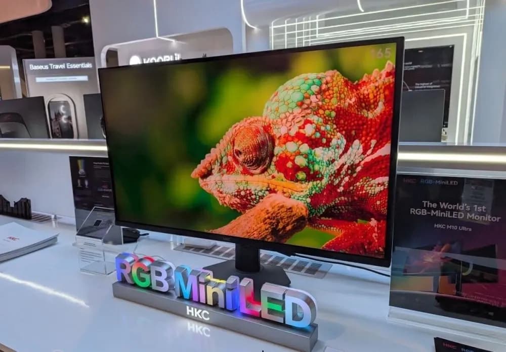 HKC Unveils Breakthrough 5K Dimming Zone RGB MiniLED Technology at CES ...